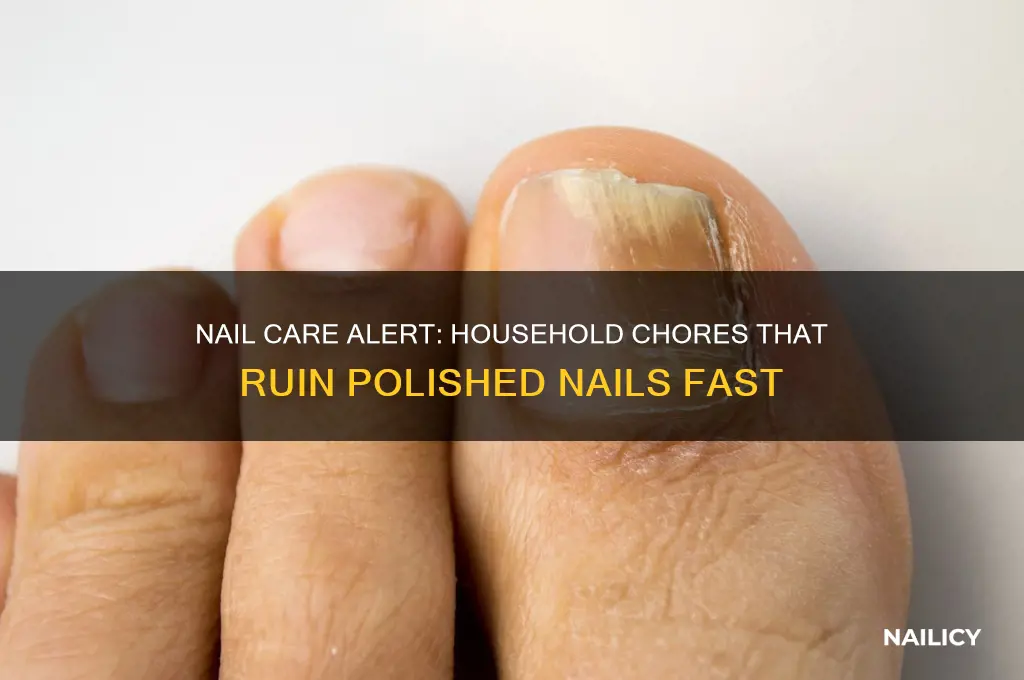 Nail Care Alert: Household Chores That Ruin Polished Nails Fast | Nailicy