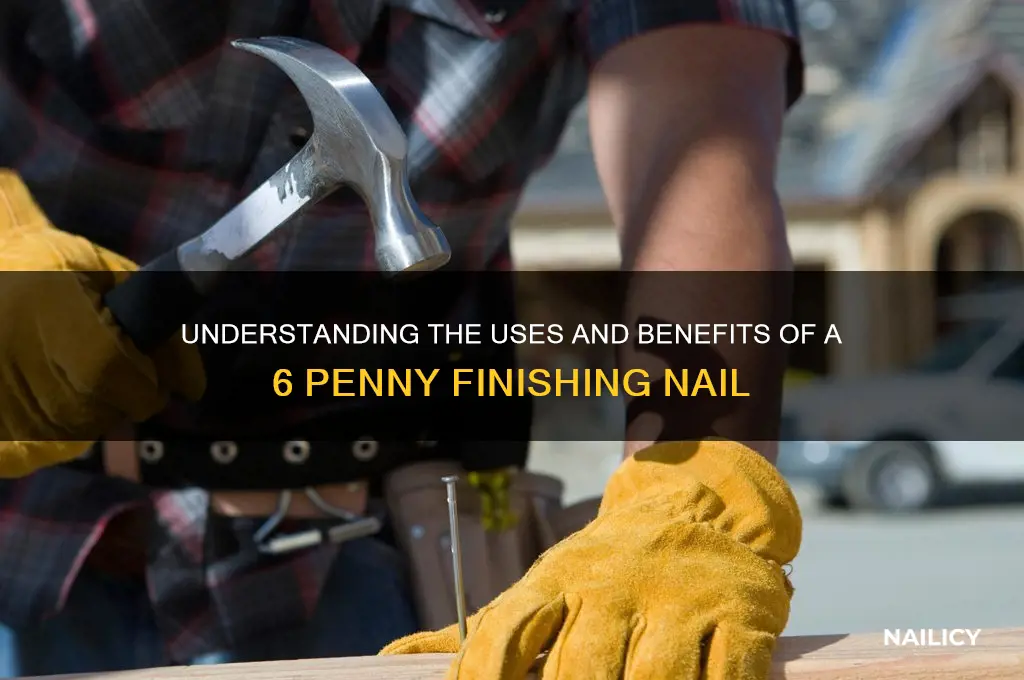 Understanding The Uses And Benefits Of A 6 Penny Finishing Nail | Nailicy