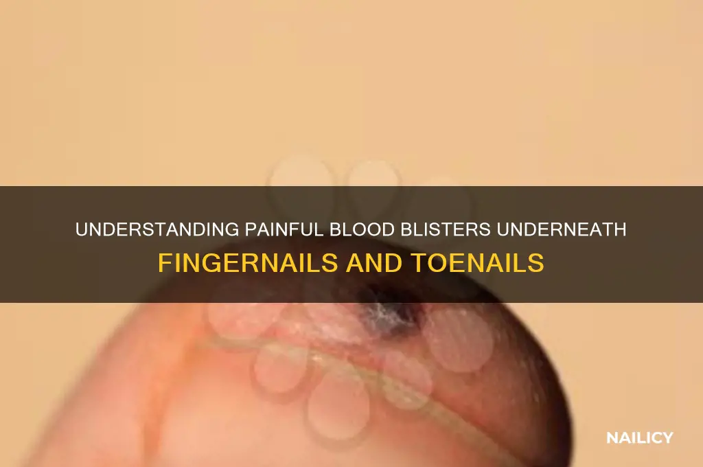 Understanding Painful Blood Blisters Underneath Fingernails And ...