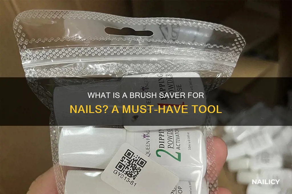 What Is A Brush Saver For Nails? A Must-Have Tool | Nailicy