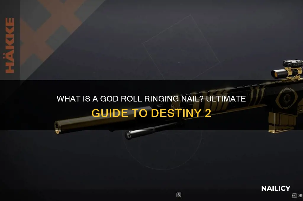 What Is A God Roll Ringing Nail? Ultimate Guide To Destiny 2 | Nailicy
