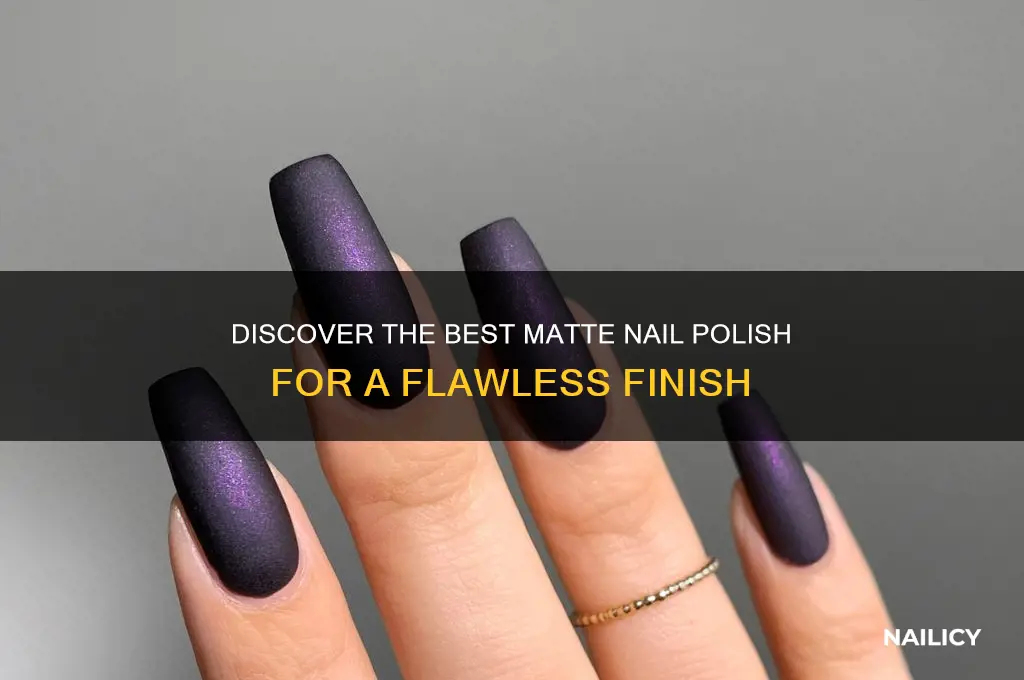 Discover The Best Matte Nail Polish For A Flawless Finish | Nailicy
