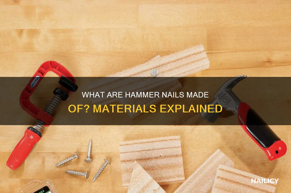 What Are Hammer Nails Made Of? Materials Explained | Nailicy