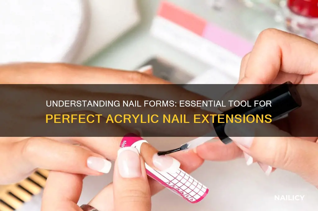 Understanding Nail Forms: Essential Tool For Perfect Acrylic Nail ...