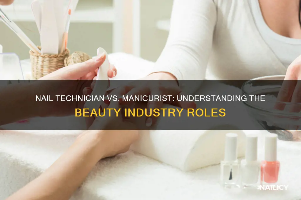 Nail Technician Vs. Manicurist: Understanding The Beauty Industry Roles ...