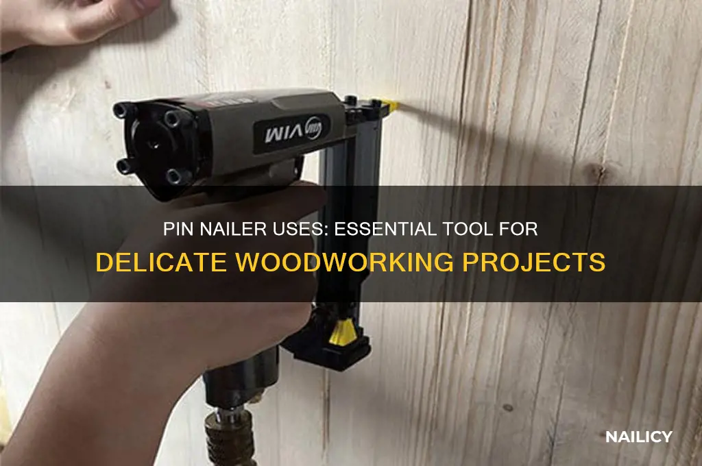 Pin Nailer Uses: Essential Tool For Delicate Woodworking Projects | Nailicy