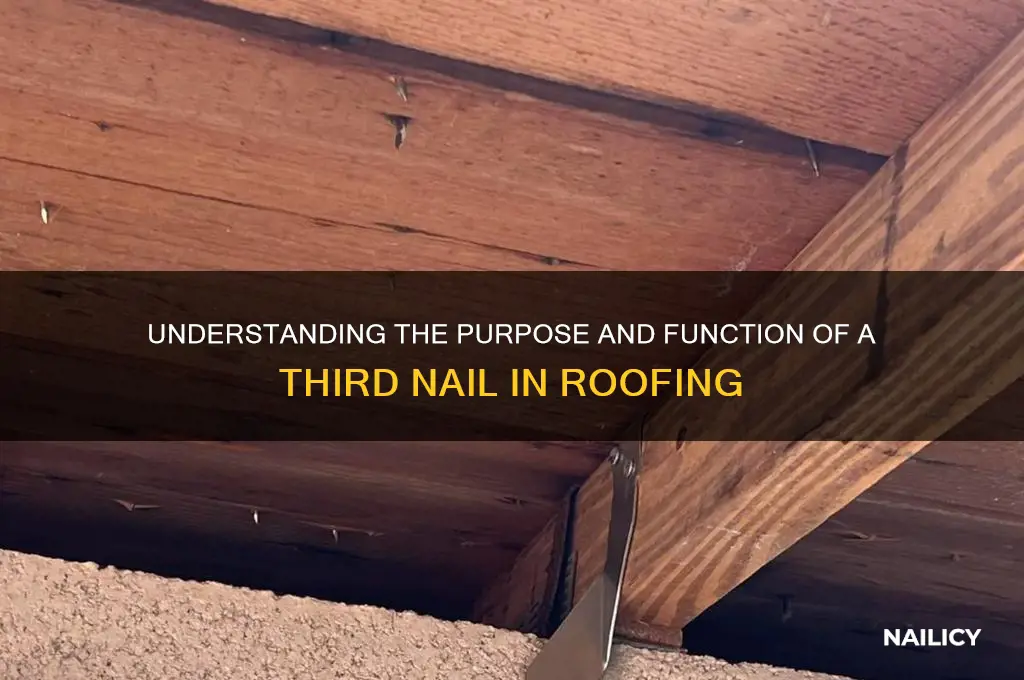 Understanding The Purpose And Function Of A Third Nail In Roofing | Nailicy