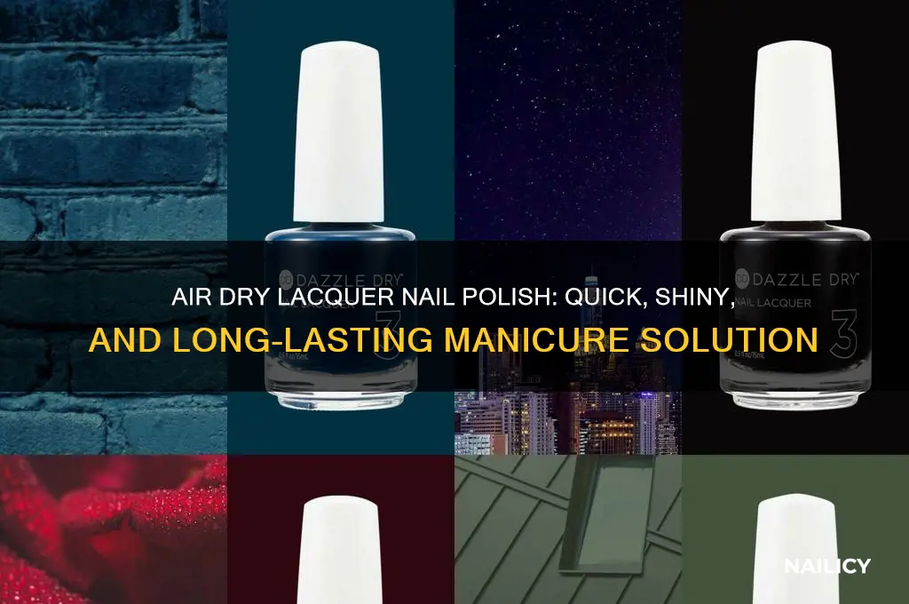 Air Dry Lacquer Nail Polish: Quick, Shiny, And Long-Lasting Manicure ...