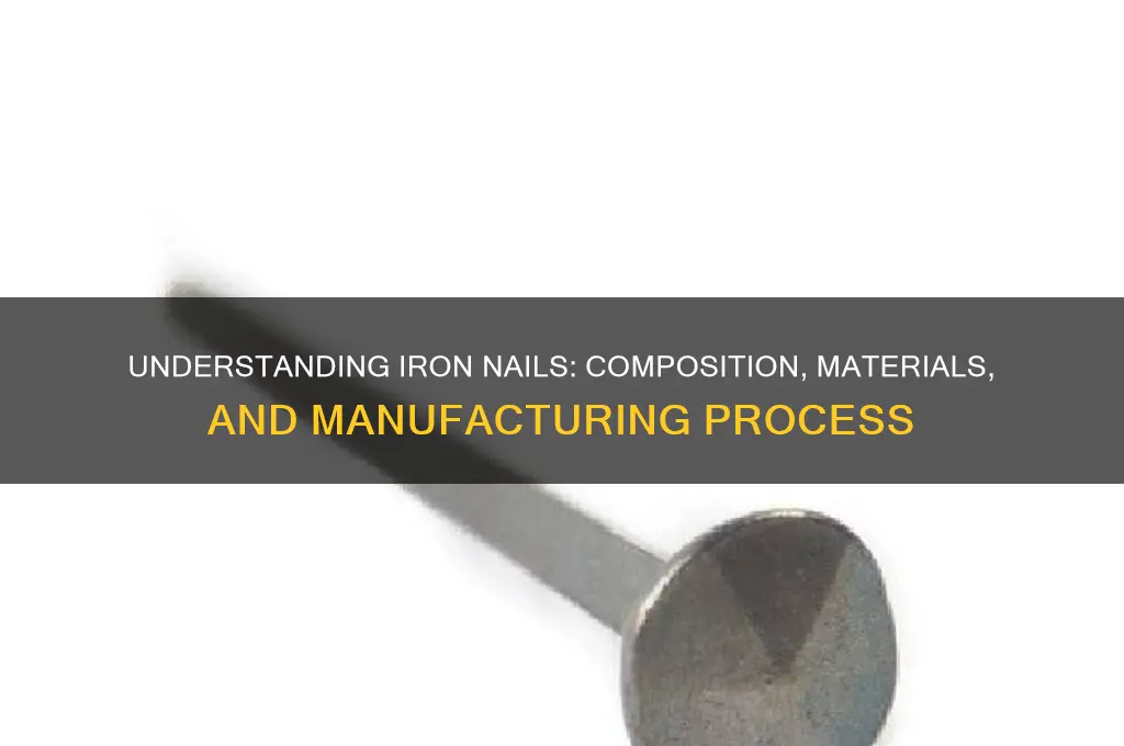 Understanding Iron Nails: Composition, Materials, And Manufacturing ...