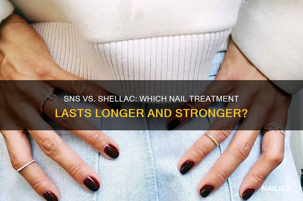 Sns Vs. Shellac: Which Nail Treatment Lasts Longer And Stronger? | Nailicy