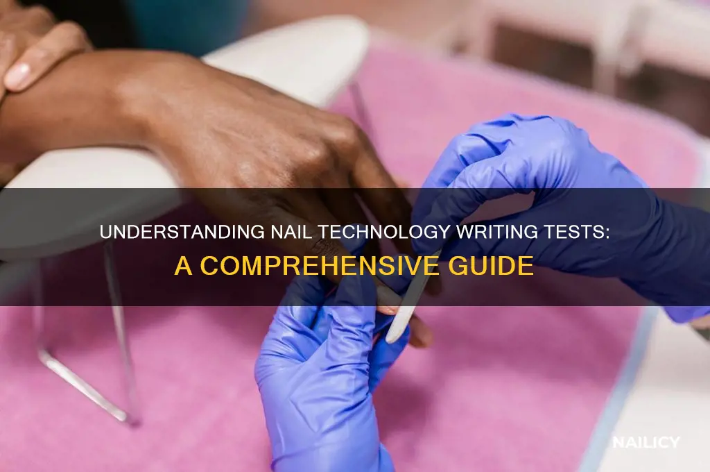 Understanding Nail Technology Writing Tests: A Comprehensive Guide ...