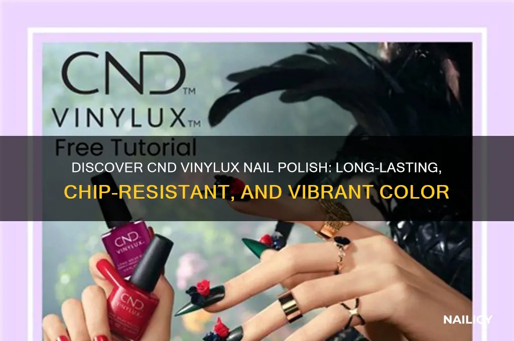 Discover Cnd Vinylux Nail Polish: Long-Lasting, Chip-Resistant, And ...