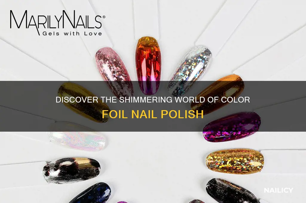 Discover The Shimmering World Of Color Foil Nail Polish | Nailicy