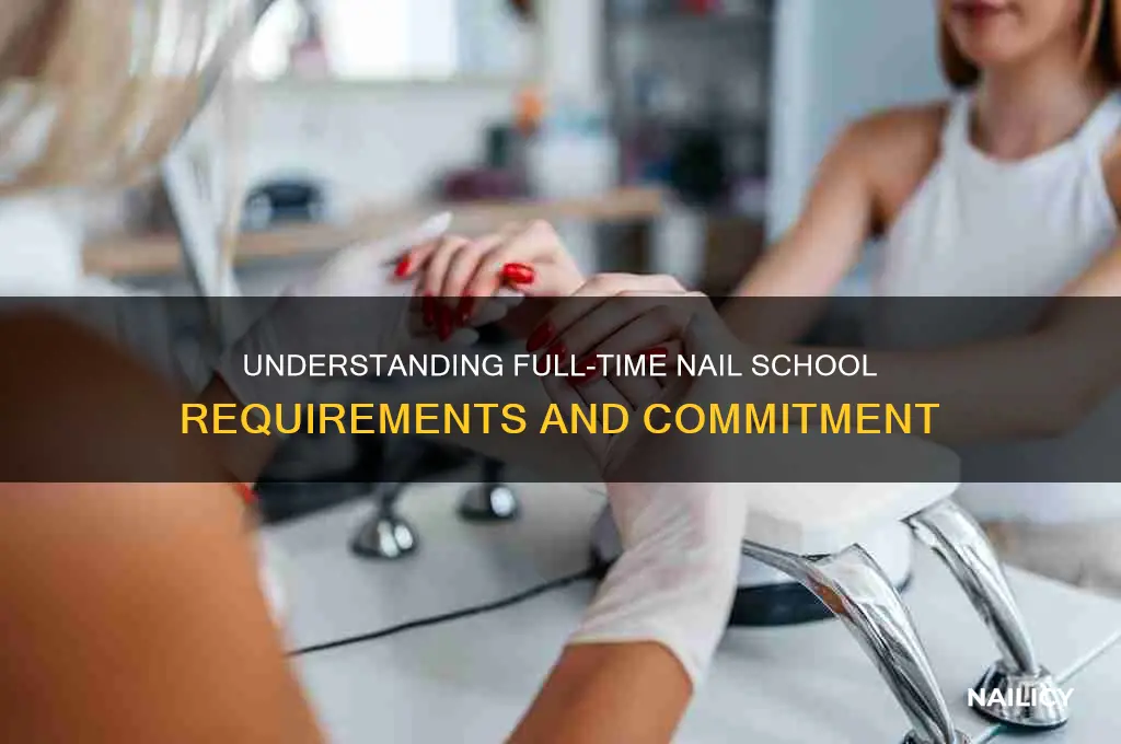Understanding Full-Time Nail School Requirements And Commitment | Nailicy