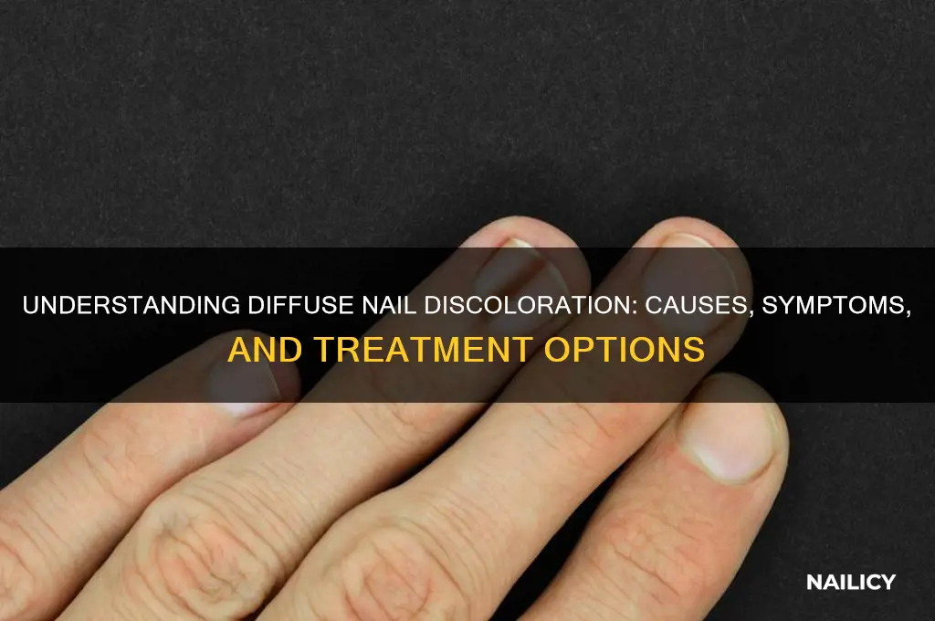 Understanding Diffuse Nail Discoloration: Causes, Symptoms, And ...