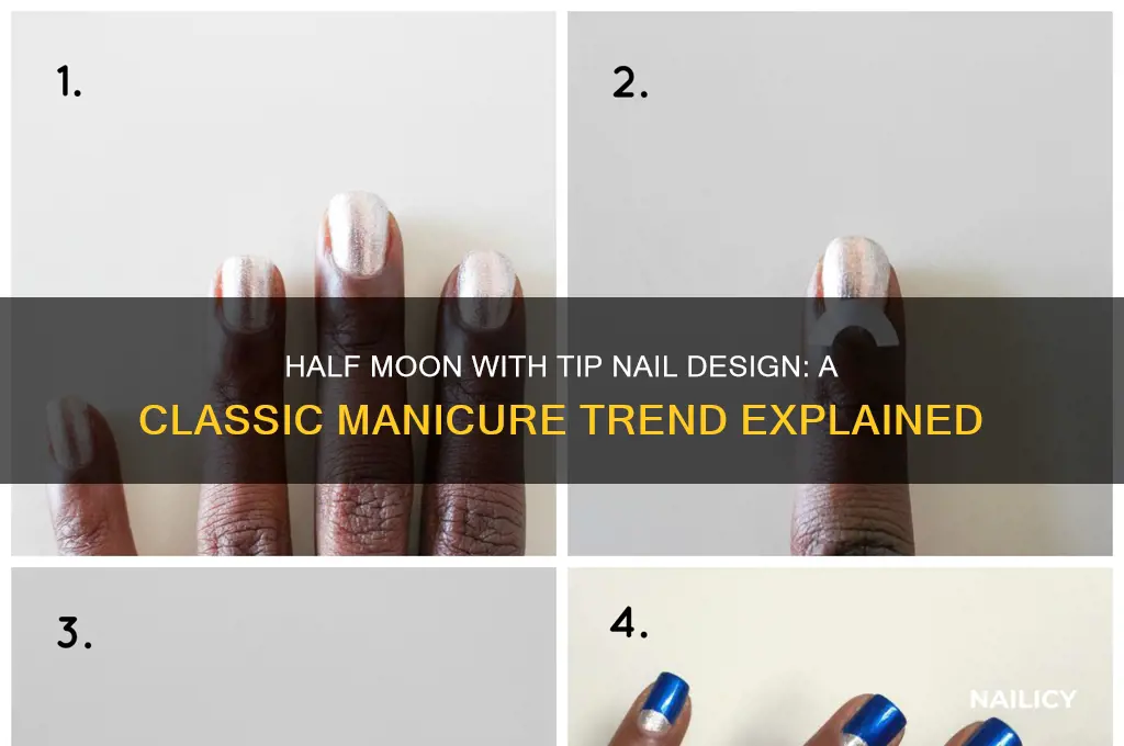 Half Moon With Tip Nail Design: A Classic Manicure Trend Explained ...