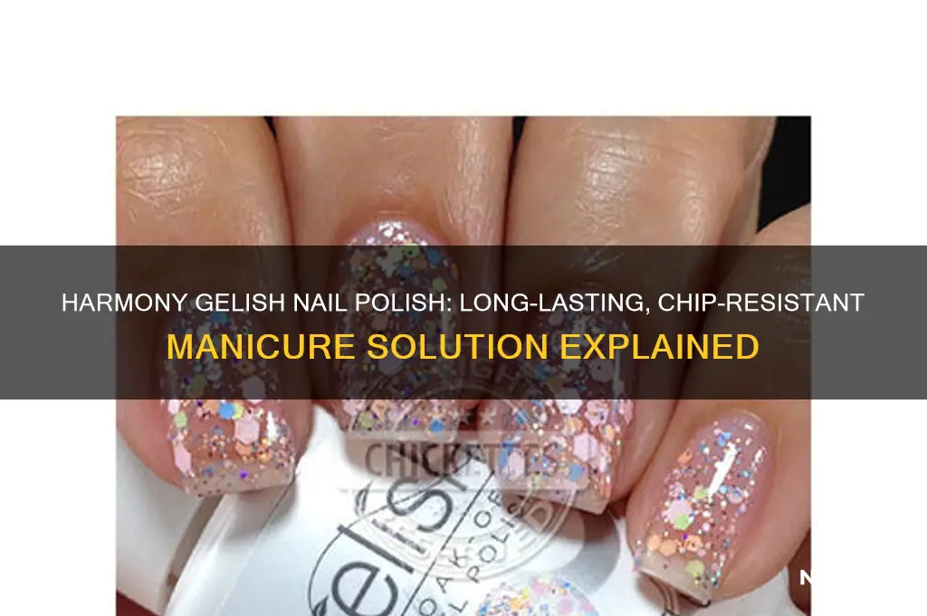 Harmony Gelish Nail Polish: Long-Lasting, Chip-Resistant Manicure ...