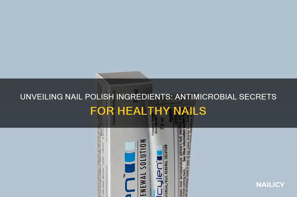 Unveiling Nail Polish Ingredients: Antimicrobial Secrets For Healthy ...