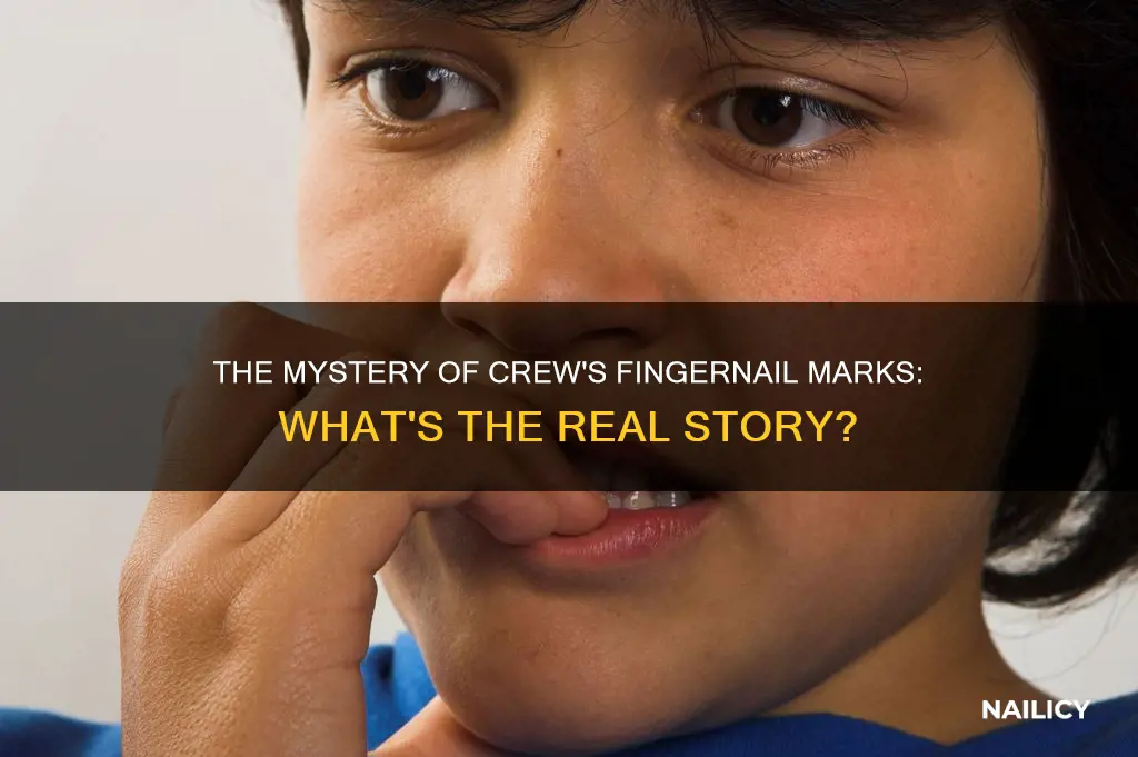 The Mystery Of Crew's Fingernail Marks: What's The Real Story? | Nailicy