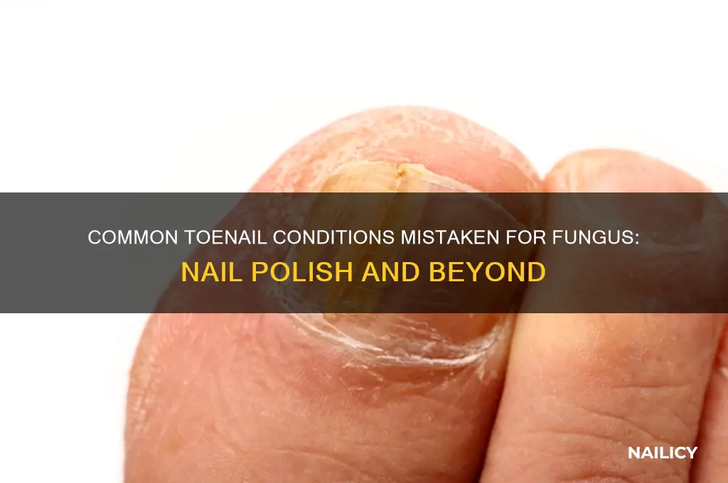 Common Toenail Conditions Mistaken For Fungus: Nail Polish And Beyond ...