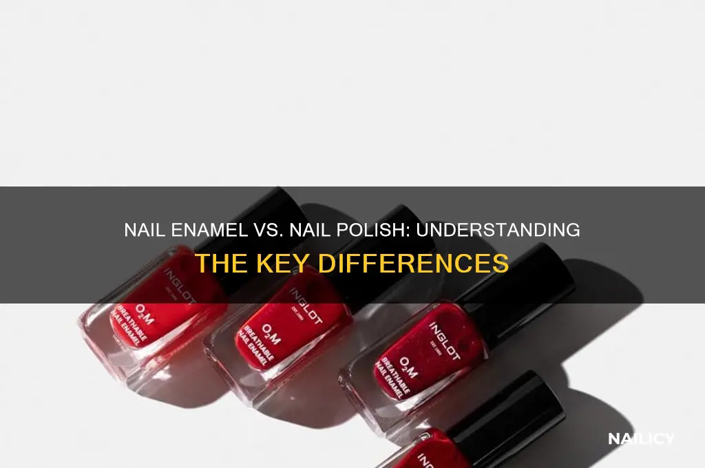 Nail Enamel Vs. Nail Polish: Understanding The Key Differences | Nailicy
