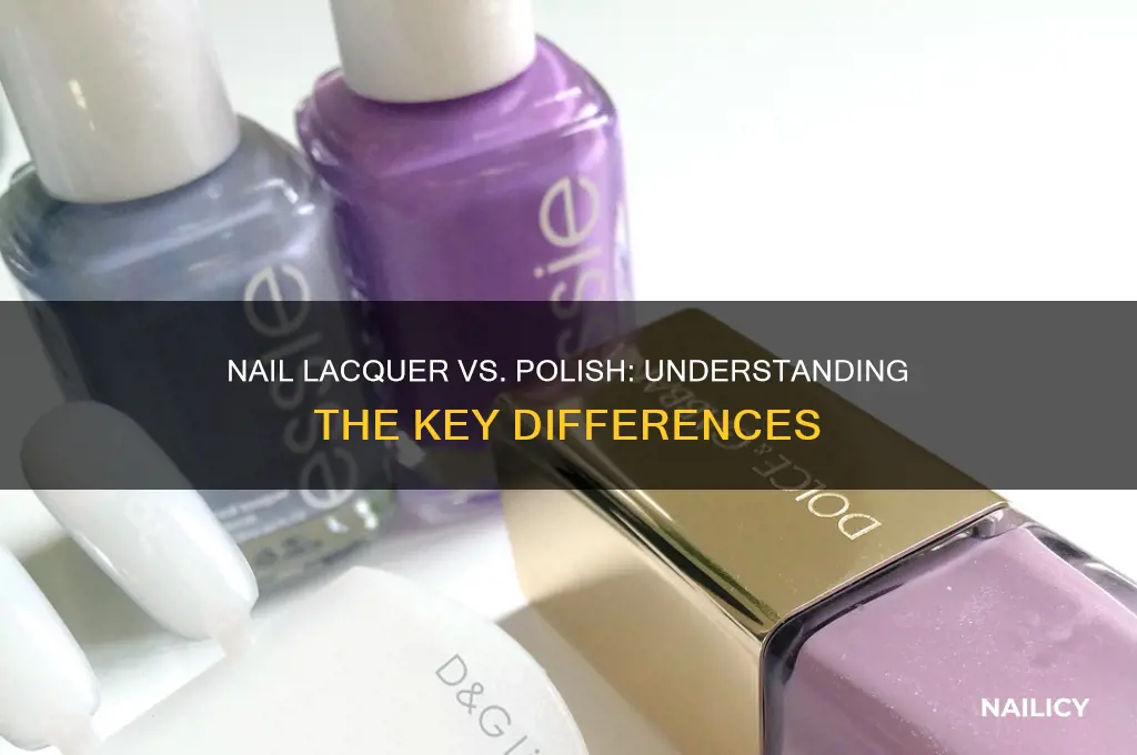 Nail Lacquer Vs. Polish: Understanding The Key Differences | Nailicy