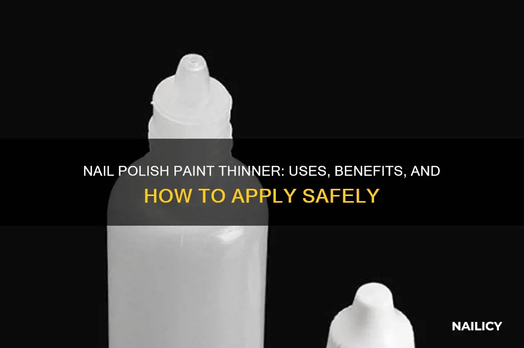 Nail Polish Paint Thinner: Uses, Benefits, And How To Apply Safely ...
