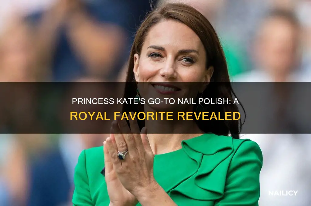 Princess Kate's Go-To Nail Polish: A Royal Favorite Revealed | Nailicy