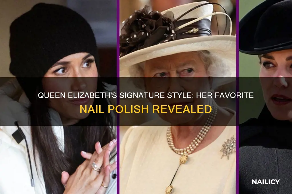 Queen Elizabeth's Signature Style: Her Favorite Nail Polish Revealed ...