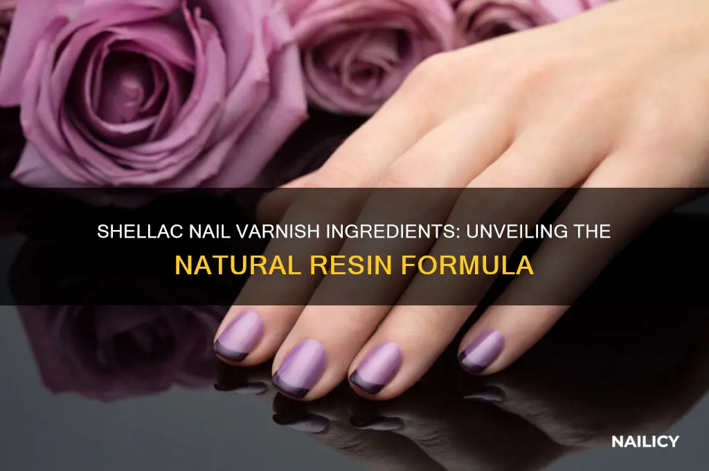 Shellac Nail Varnish Ingredients: Unveiling The Natural Resin Formula ...