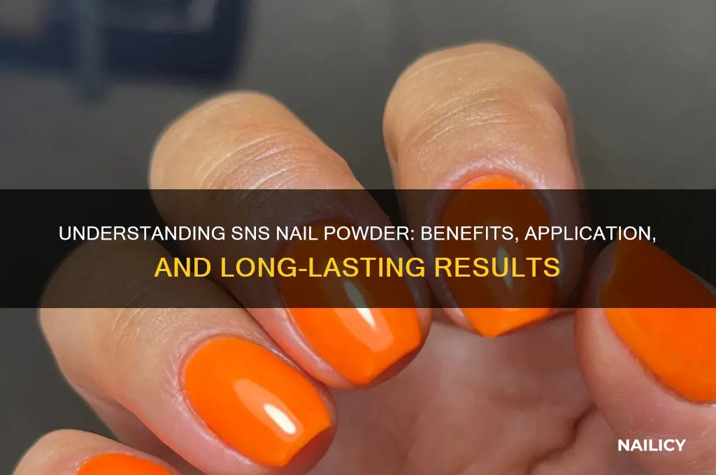 Understanding Sns Nail Powder: Benefits, Application, And Long-Lasting ...
