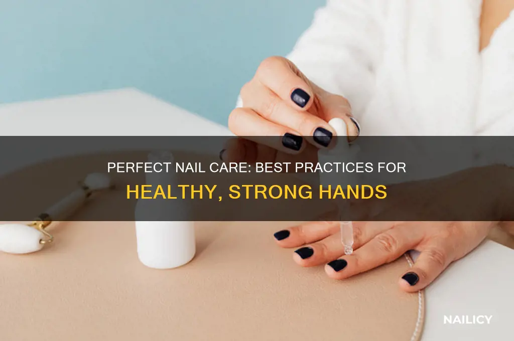 Perfect Nail Care: Best Practices For Healthy, Strong Hands | Nailicy