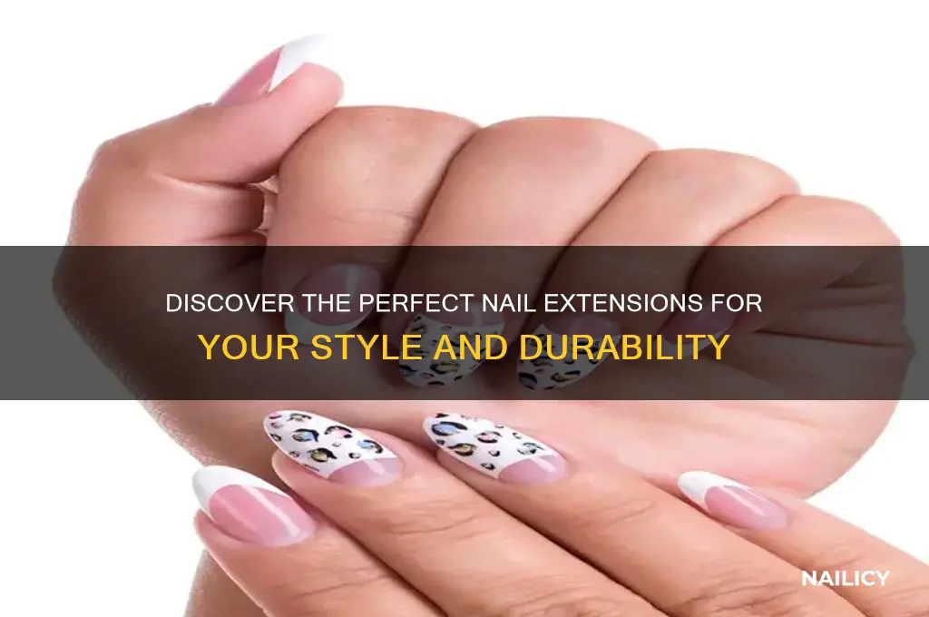 Discover The Perfect Nail Extensions For Your Style And Durability ...