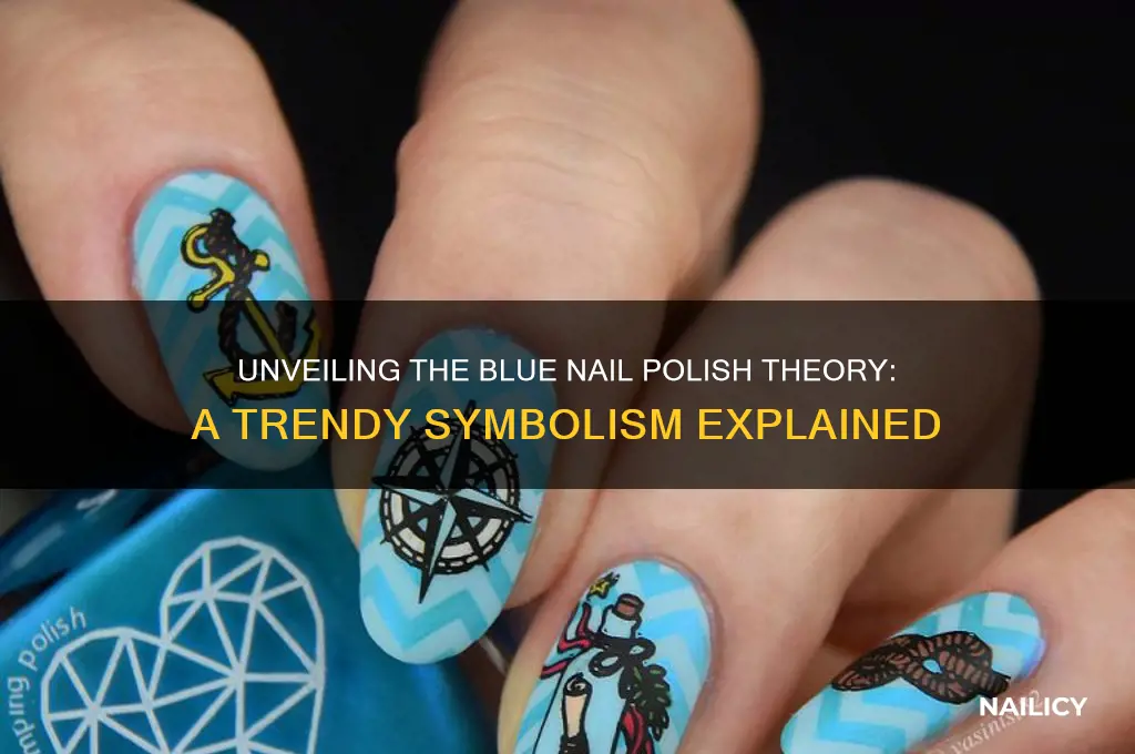 Unveiling The Blue Nail Polish Theory: A Trendy Symbolism Explained ...