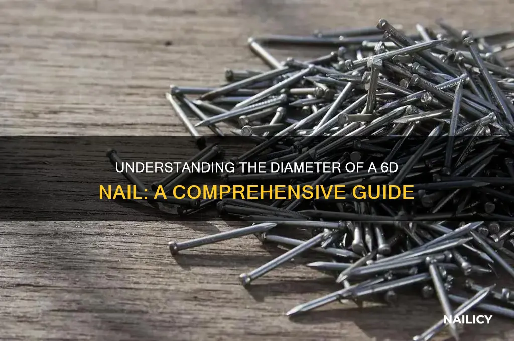 Understanding The Diameter Of A 6D Nail: A Comprehensive Guide | Nailicy