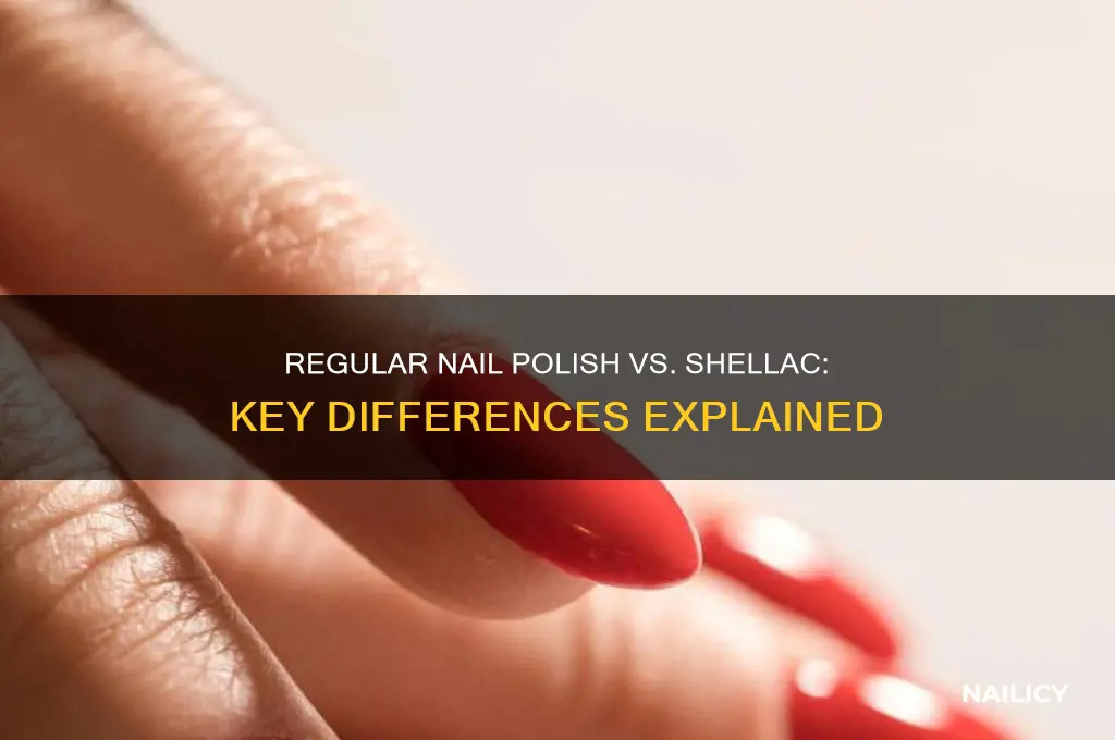 Regular Nail Polish Vs. Shellac: Key Differences Explained | Nailicy
