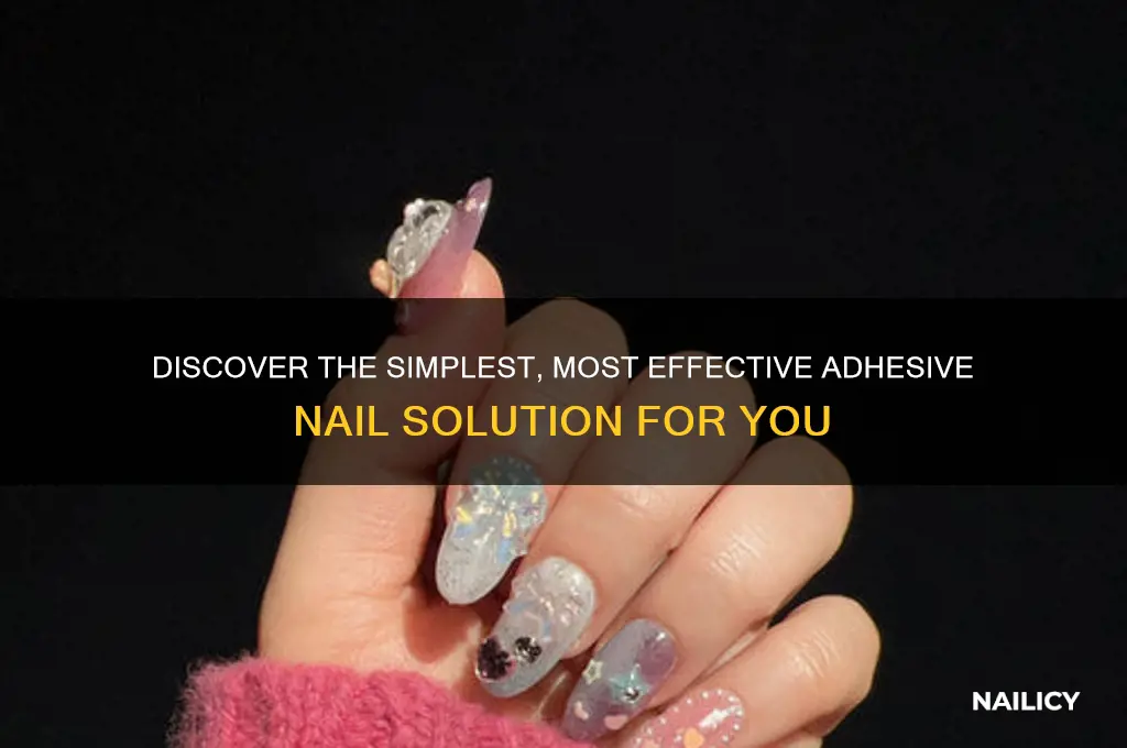 Discover The Simplest, Most Effective Adhesive Nail Solution For You ...