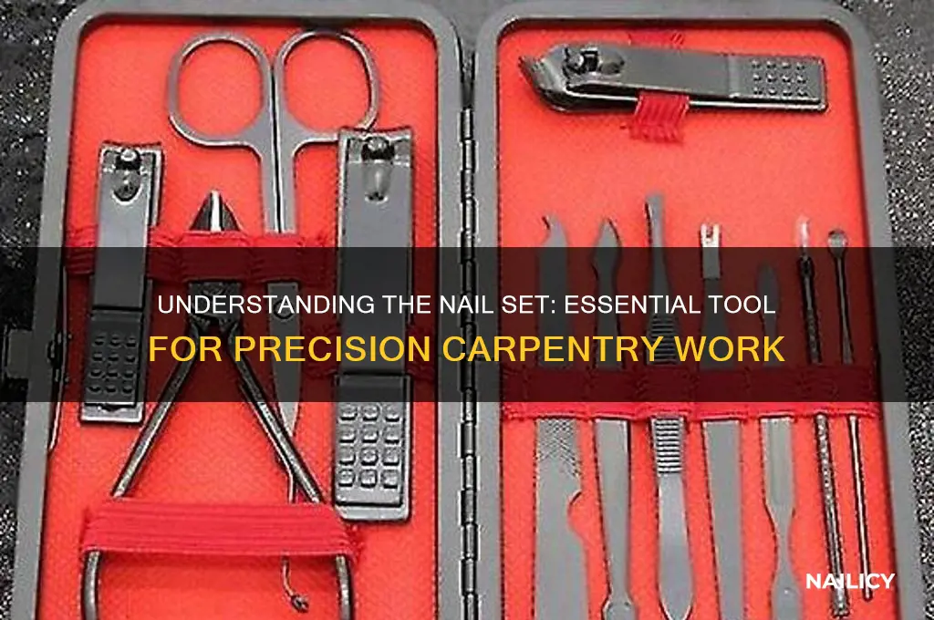 Understanding The Nail Set: Essential Tool For Precision Carpentry Work ...