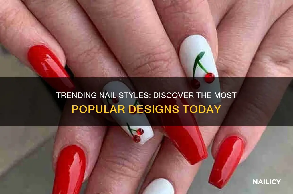 Trending Nail Styles: Discover The Most Popular Designs Today | Nailicy