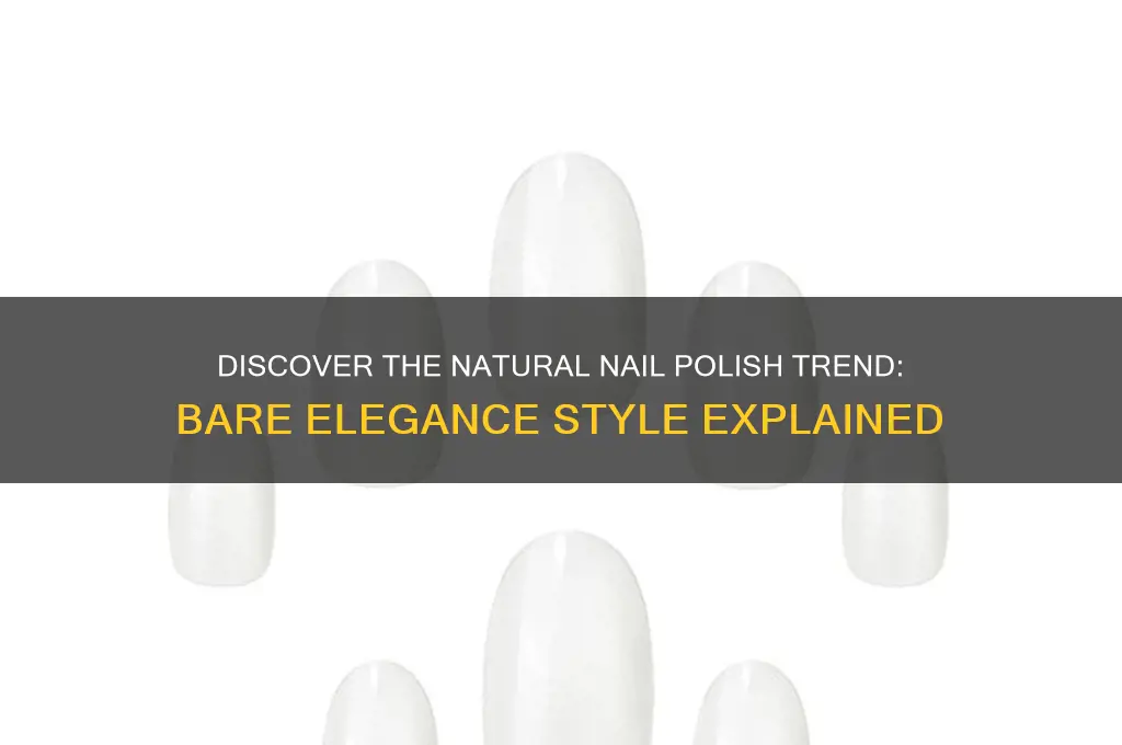Discover The Natural Nail Polish Trend: Bare Elegance Style Explained ...