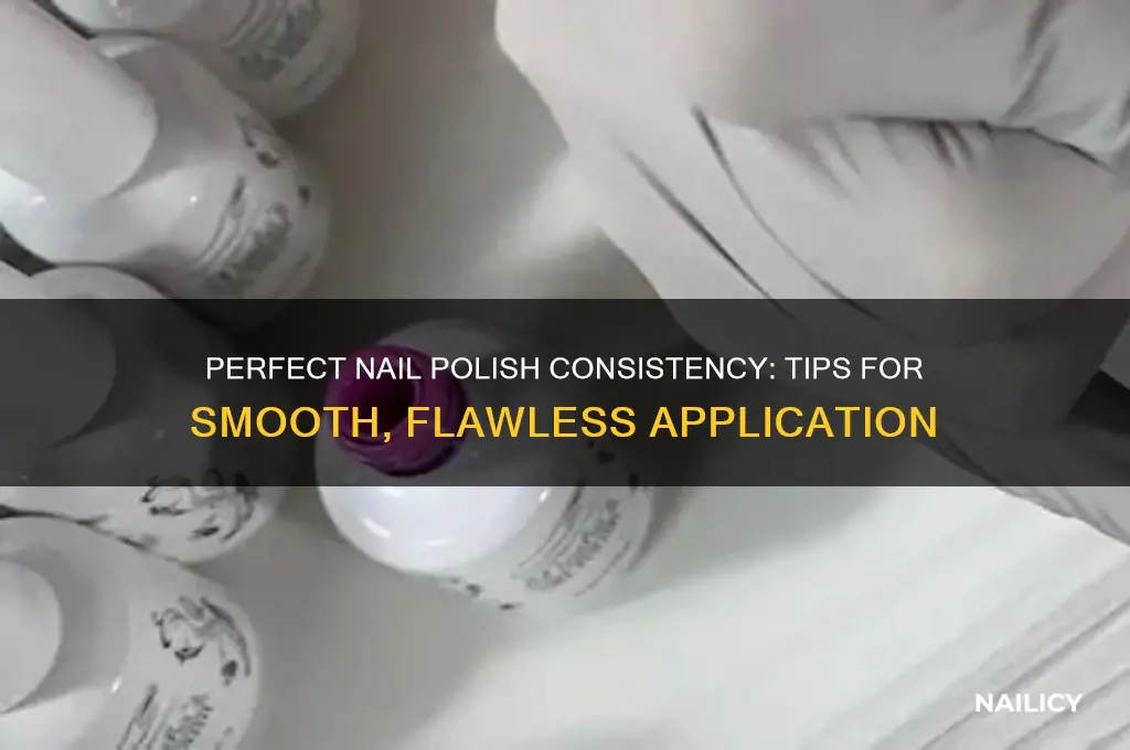 Perfect Nail Polish Consistency: Tips For Smooth, Flawless Application ...