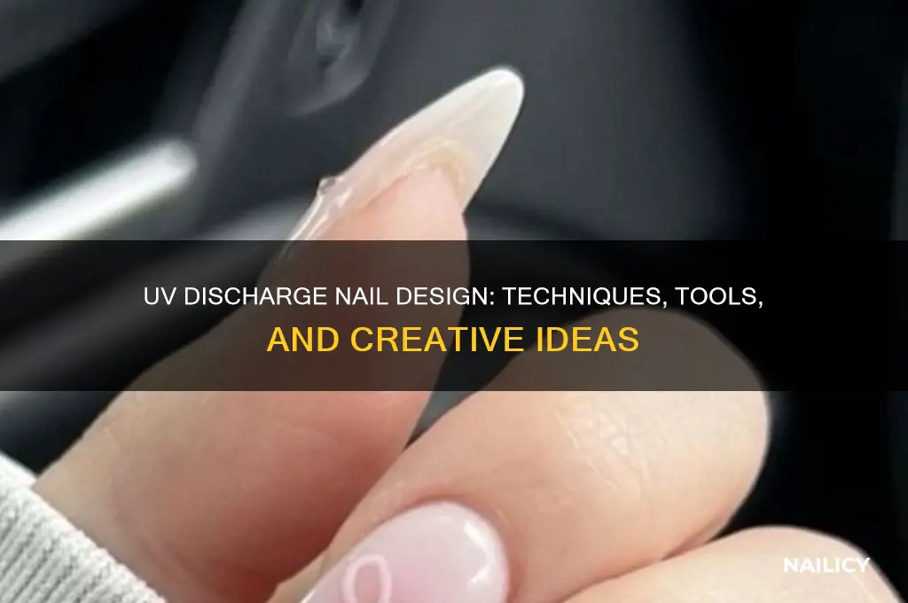Uv Discharge Nail Design: Techniques, Tools, And Creative Ideas | Nailicy