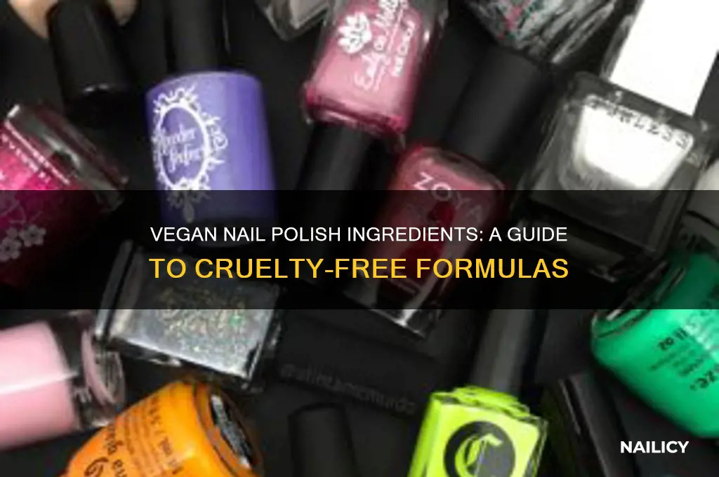 Vegan Nail Polish Ingredients: A Guide To Cruelty-Free Formulas | Nailicy