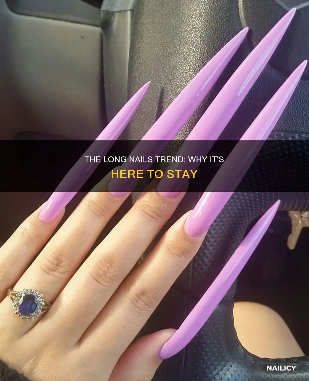 The Long Nails Trend: Why It's Here To Stay | Nailicy