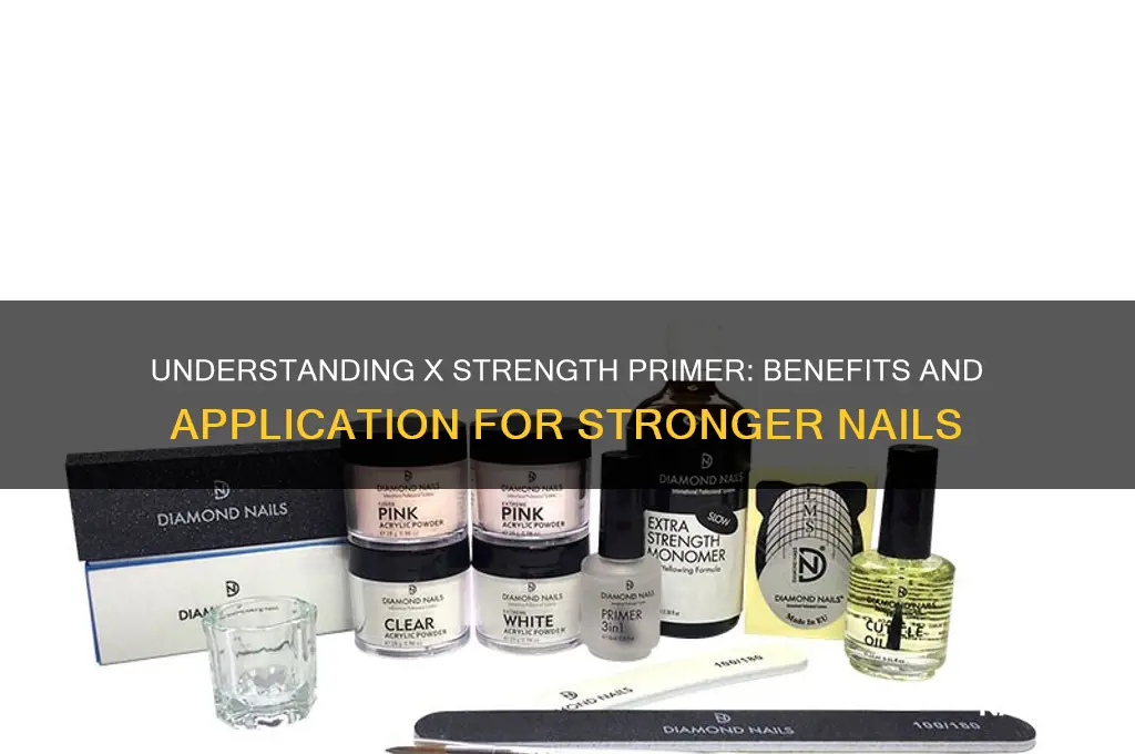 Understanding X Strength Primer: Benefits And Application For Stronger ...