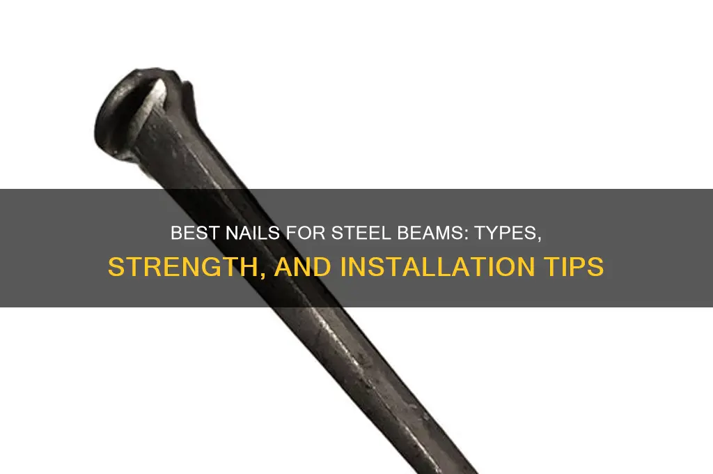 Best Nails For Steel Beams: Types, Strength, And Installation Tips ...
