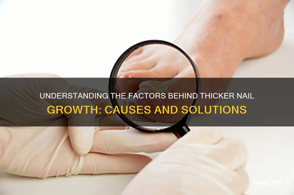 Understanding The Factors Behind Thicker Nail Growth: Causes And ...