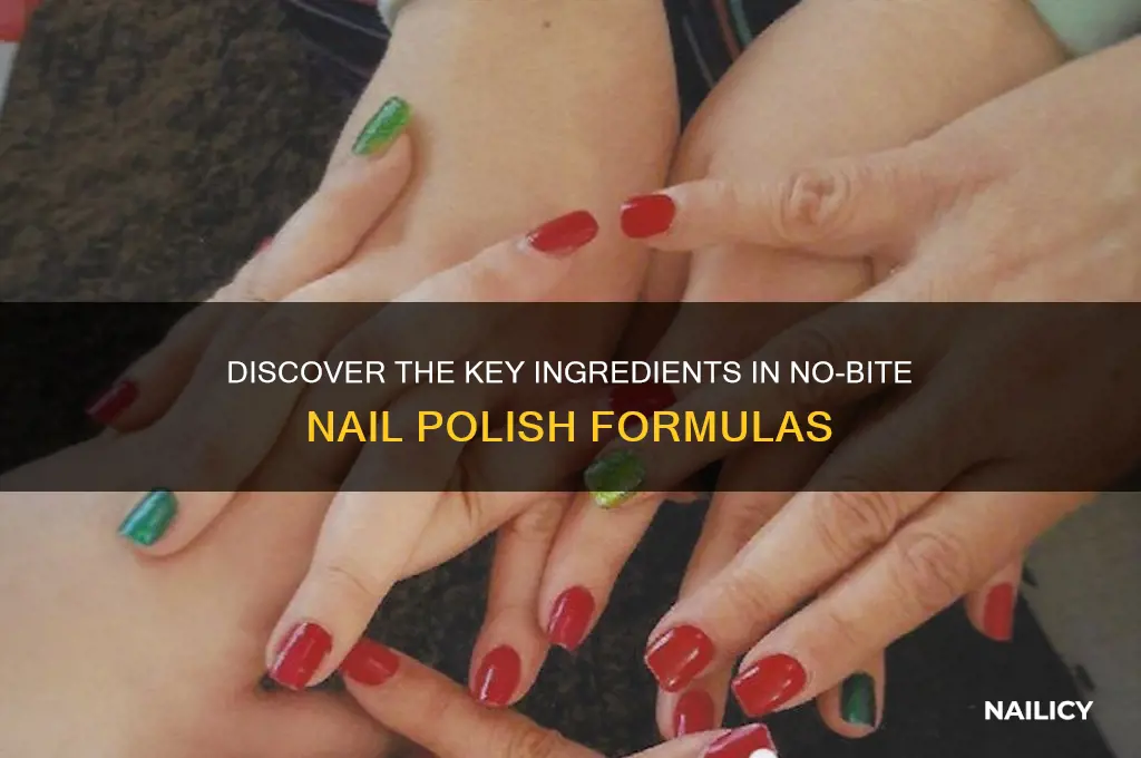 Discover The Key Ingredients In No-Bite Nail Polish Formulas | Nailicy