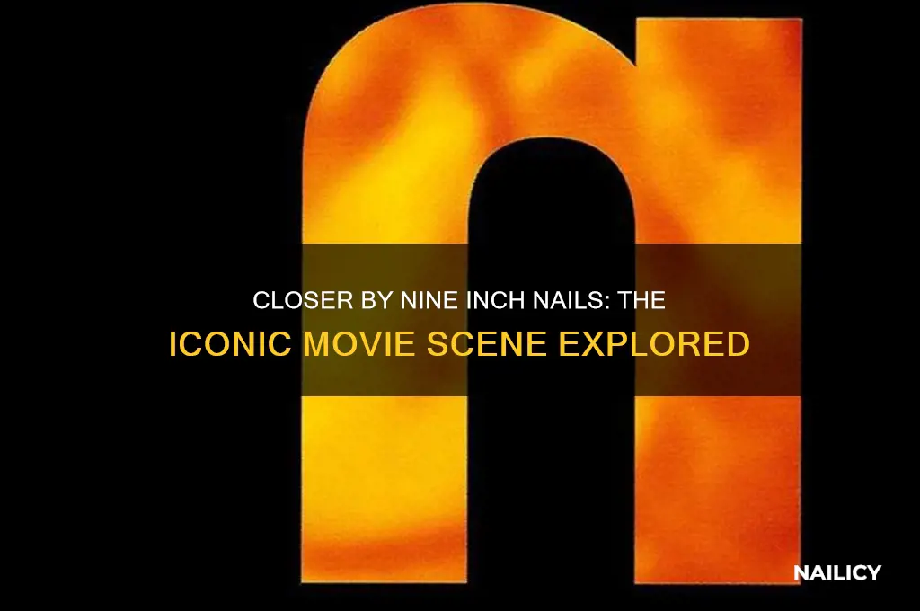 Closer By Nine Inch Nails: The Iconic Movie Scene Explored | Nailicy