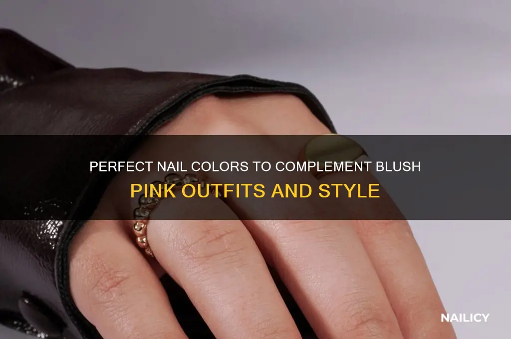 Perfect Nail Colors To Complement Blush Pink Outfits And Style | Nailicy